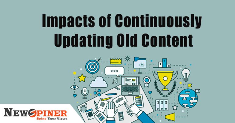 How do you update old content?