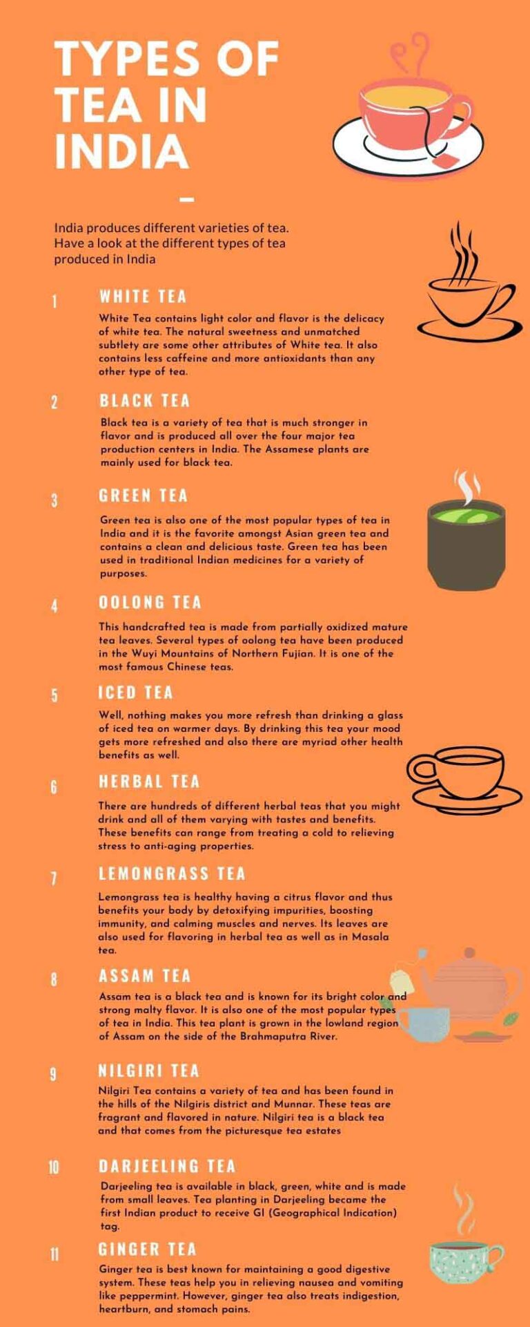 Types of Tea in India | Types of Chai in India | Newspiner
