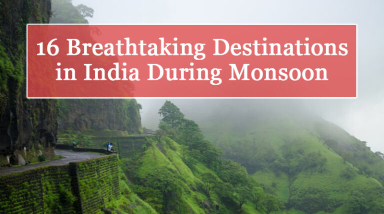Best Places to Visit in Monsoon in India | Places to Visit in Rainy Season